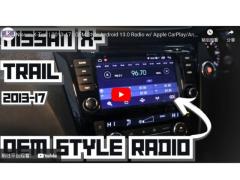 8'スクリーン ニッサン カーステレオ X-トレイル Qashqai J11 2 2019- 2020 カーマルチメディア ステレオ GPS カープレーヤー