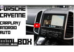 ワイヤレスカープレイ/Android オートインターフェイスボックス ポルシェ 911 ボックスター ケイマン マカン ケイアン パナメラ 2011-2018