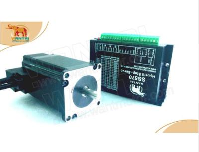 China New motor! Wantai 4-Lead Nema23 closed loop stepper motor, 57HBM10-1000 4A 110N-cm(155oz-in) +servo driver CNC Machine for sale