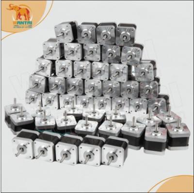 China [EU&USA Warehouse,fast shipping]50pcs Wantai Nema17 Stepper Motor D-Shaft Dual connectors40N.cm 56oz-in 3d printer for sale