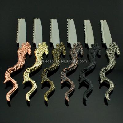 China LTD06 Dragon Handle Thinning Scissors Hair Removing Razor For Sale for sale