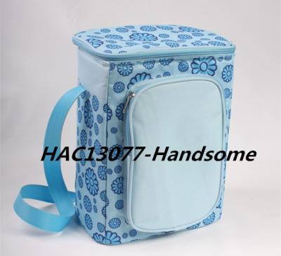 Cina insulated high cooler bags with front pocket-HAC13077 in vendita