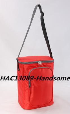 Cina thermal insulated cooler bag in red color -HAC13089 in vendita