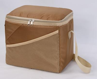 Cina cooler bags with mesh pocket-HAC13128 in vendita