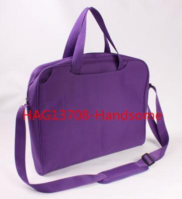 China Purple color briefcase promotion shoulder bags-HAG13708 à venda