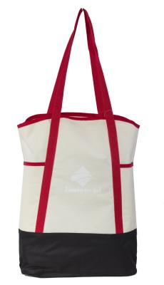 Cina 2014 Fashion summer polyester beach bags with handles -HAS14047 in vendita