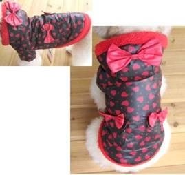 China Designer dog winter coat dog clothes for sale