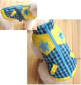 China 2012 brand new bright-colored dog winter jacket for sale