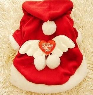 China Santa dog coats for sale
