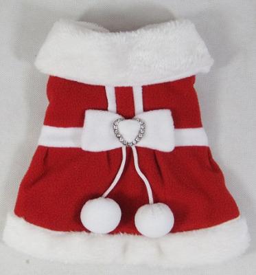 China Christmas dog coats with good material for sale