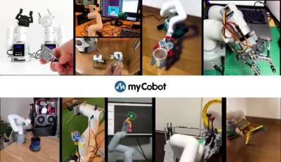 China Peso leve do robô do elefante de Cobot China Myrobot   Alcance 280mm de Palyload 250g com baixo preço custado programa fácil como o braço robótico à venda