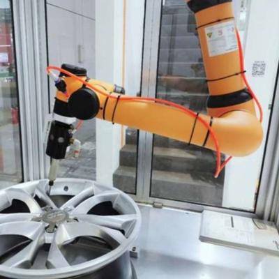China Samenwerkingsrobot van AUBO i16 Cobot met 6 As Robotachtig Wapen voor Thee die als de Dienstrobot maken Te koop