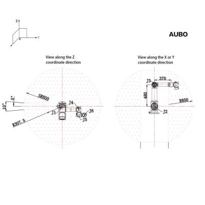 Cina 6 Aixs Robot Arm AUBO i16 Of Cobot Robot With 16KG Payload As Material Handling Equipment Parts in vendita