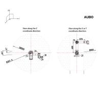 China AUBO I16 Collaborative Robot Arm For Dispensing Engine Assembly for sale