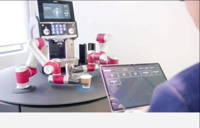 Cina Asse di collaborazione del braccio 6 del robot del caffè dello SpA per nessuno bar del buffet in vendita