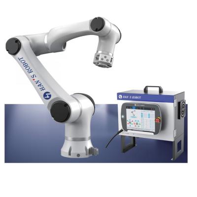 China Cobot Robot Elfin 3 With 3KG  Payload 590mm Reach And 6 Axis Robot Arm As Grinding Equipment Te koop