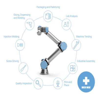 Cina universal robots new version UR 5e collaborative robotic for industrial assembly  robot  application in vendita