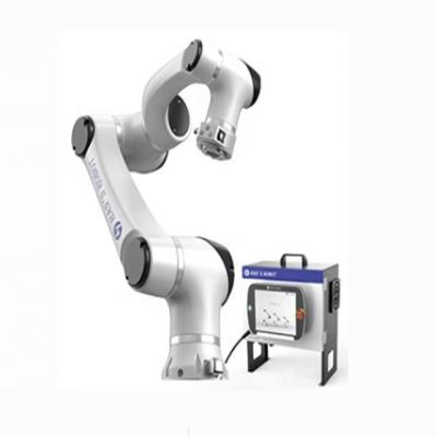 Cina Hans collaborative robot Elfin 5 combined with laser welding robot arm machine with low price in vendita