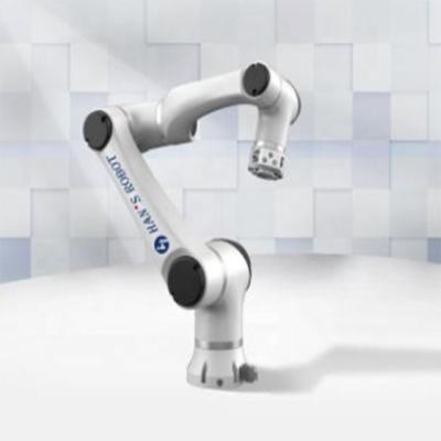 Cina Hans collaborative robot Elfin 5 combined with laser welding robot arm machine with low price in vendita