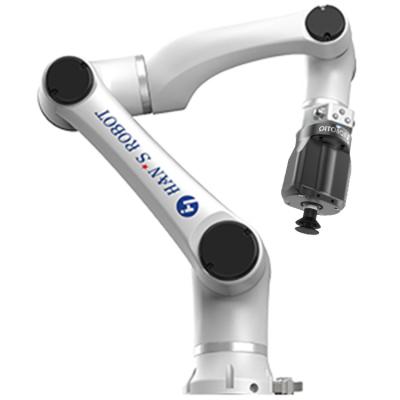 China Robot arm HAN'S' Elfin E5 6 axes 5kg payload Pick and place robot with sucker Robot gripper robotiq cobot Te koop