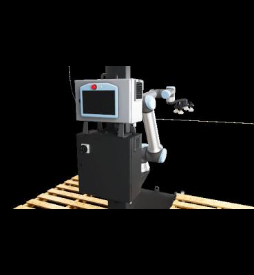 Cina Manipulator universal robots UR10  ROBOTIQ palletizing solution quick to receive and install, quick to program for pallets in vendita