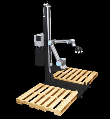 Cina Manipulator universal robots UR10  ROBOTIQ palletizing solution quick to receive and install, quick to program for pallets in vendita