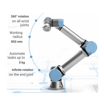China Low Cost Collaborative Robot Arm UR5 Replacing Labor Carrying Humanoid Robot Matched ROAT Onobot Gripper 6 Axis Small Robot Te koop