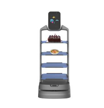 中国 Service Robotics that voice interaction and autonomous walking and accurate navigation for Restaurant and hotel delivery robot 販売のため