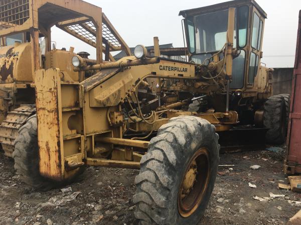 Quality Good Condition Double Drum Roller CAT 12G Used Land Flat Machine Grader from for sale