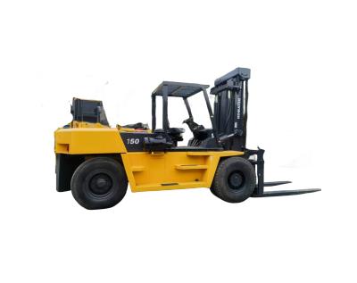 China Japan Original Komatsu FD150 15 Ton Secondhand Diesel Forklift with Low Working Hours for sale