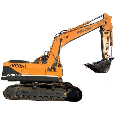 China Used Hyundai Excavator 220lc-9s EPA Engine Shanghai 22T Crawler Digger at Affordable for sale