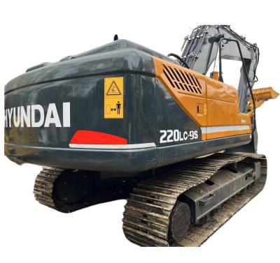 China Used 22 TON Korea Robex220lc-9s EPA Engine Hyundai 220 Excavator with Original Paint for sale