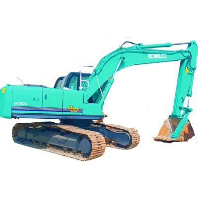 China 0.8m3 Bucket Capacity Medium Crawler Excavator SK200-6 for Construction Machinery for sale