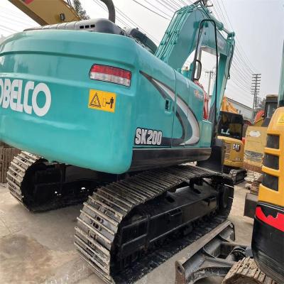 China Crawler Tracked Construction Equipment Kobelco SK200-8 Excavator with 0-2000 Working Hours for sale