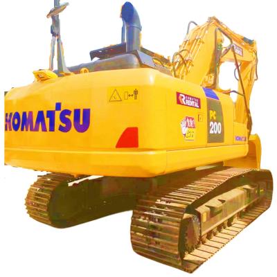 China Low Hours KOMATSU PC200-8 Excavator Secondhand Heavy Equipment 20ton Crawler Digger for sale
