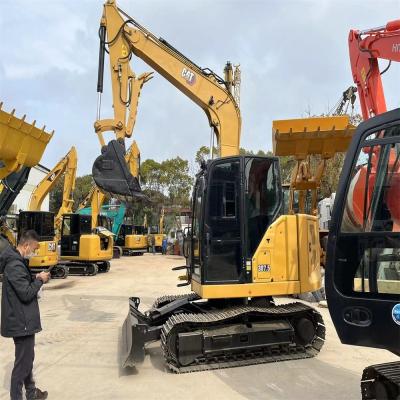 China CAT 303.5E Excavator 3.5 Ton with Powerful Bucket and Stick Digging Force Original Color for sale