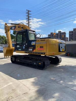 China 20T Heavy Duty Used Excavator Cat 320D Crawler Excavator Well-Maintained Used Digger for sale
