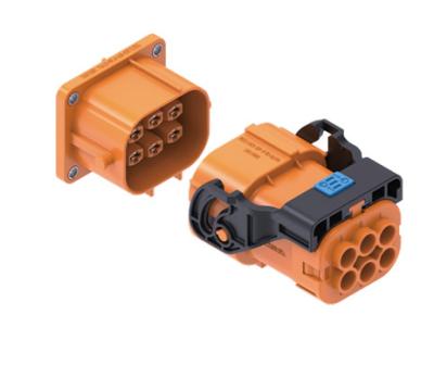 Cina Neopower 6-Pin High Voltage 1000V 35A Connector di alimentazione e segnale automobilistico con schermatura a 360° in vendita