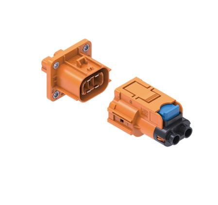 Neopower High-Performance 3-Pin Electrical Connector for OBC & BDU, 1000V 40A, IP67