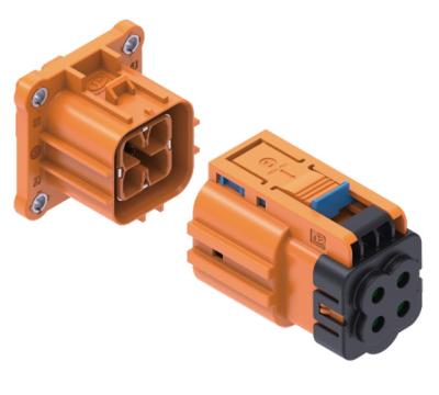 China Conector de alta tensão de 4 pines Neopower 40A 1000V para aplicações industriais e de veículos elétricos à venda