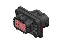 China 7A Transmission Cable Connector , Non EMI Shielded Electric Socket Connector for sale