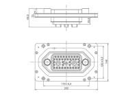 China 1000V AC EV Battery Connector for sale
