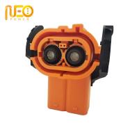 China Large Current 250A Battery Pack Right Angle Socket HV 1000V Charger Plug Receptacle for sale