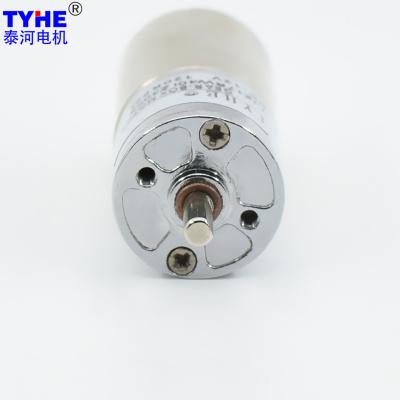 China Toestel 17mm 3v 6v 50rpm 2watts van de poedermetallurgie borstelde de kleine Gelijkstroom-Motor Rohs van het aansporingstoestel Te koop