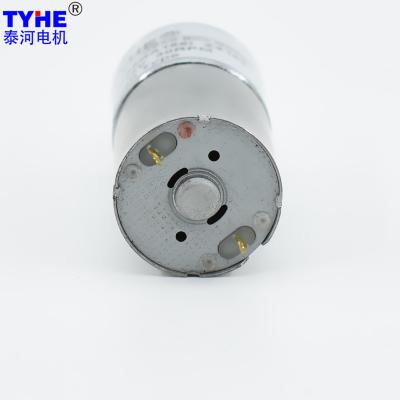 China Zinklegering die 25mm Diameter 6v 12v 24v 1N.M Rf 370 huisvesten Borstels Micro- Gelijkstroom Toestelmotor voor Grill Te koop