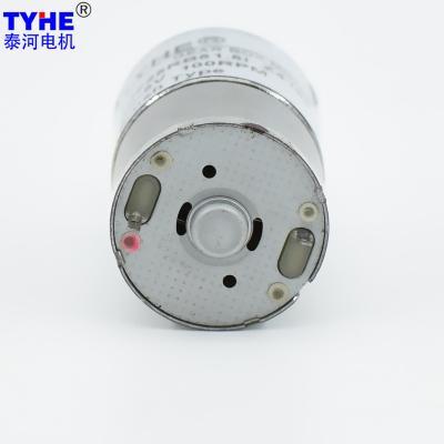 中国 25GA310R 25mm dia Rf310 6v 12v 5rpm 1.5N.mはDcギヤ モーター セリウムのrohsにブラシをかけた 販売のため