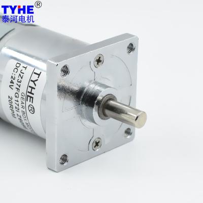 China Staaltoestel 37mm Diameter 9v 12v 24v RS555 borstelde het Toestelmotor Rohs van 2.5N.M 250rpm Gelijkstroom Te koop