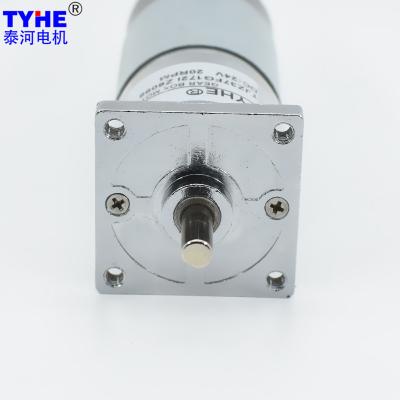 China Staaltoestel 37mm Diameter 9v 12v 24v RS555 borstelde het Toestelmotor Rohs van 2.5N.M 250rpm Gelijkstroom Te koop
