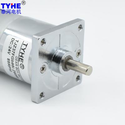 中国 IE3鋼鉄ギヤ マイクロ37mm Rs545によってブラシをかけられる24v 500rpm 0.5N.m Dcギヤ減少モーター セリウムRohs 販売のため