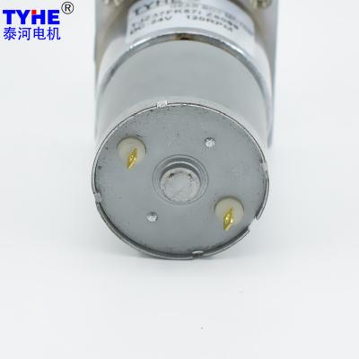 中国 鋼鉄ギヤ リバーシブルの永久マグネット37mm dia 3530 12v 70rpmのdcによって連動させられる減少モーター セリウムROHS 販売のため